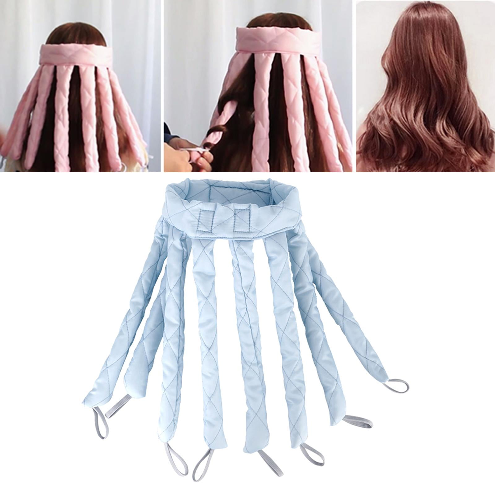 Curlers Hair Styling Tool Overnight Curls No Heat Curling Rod Lazy ...