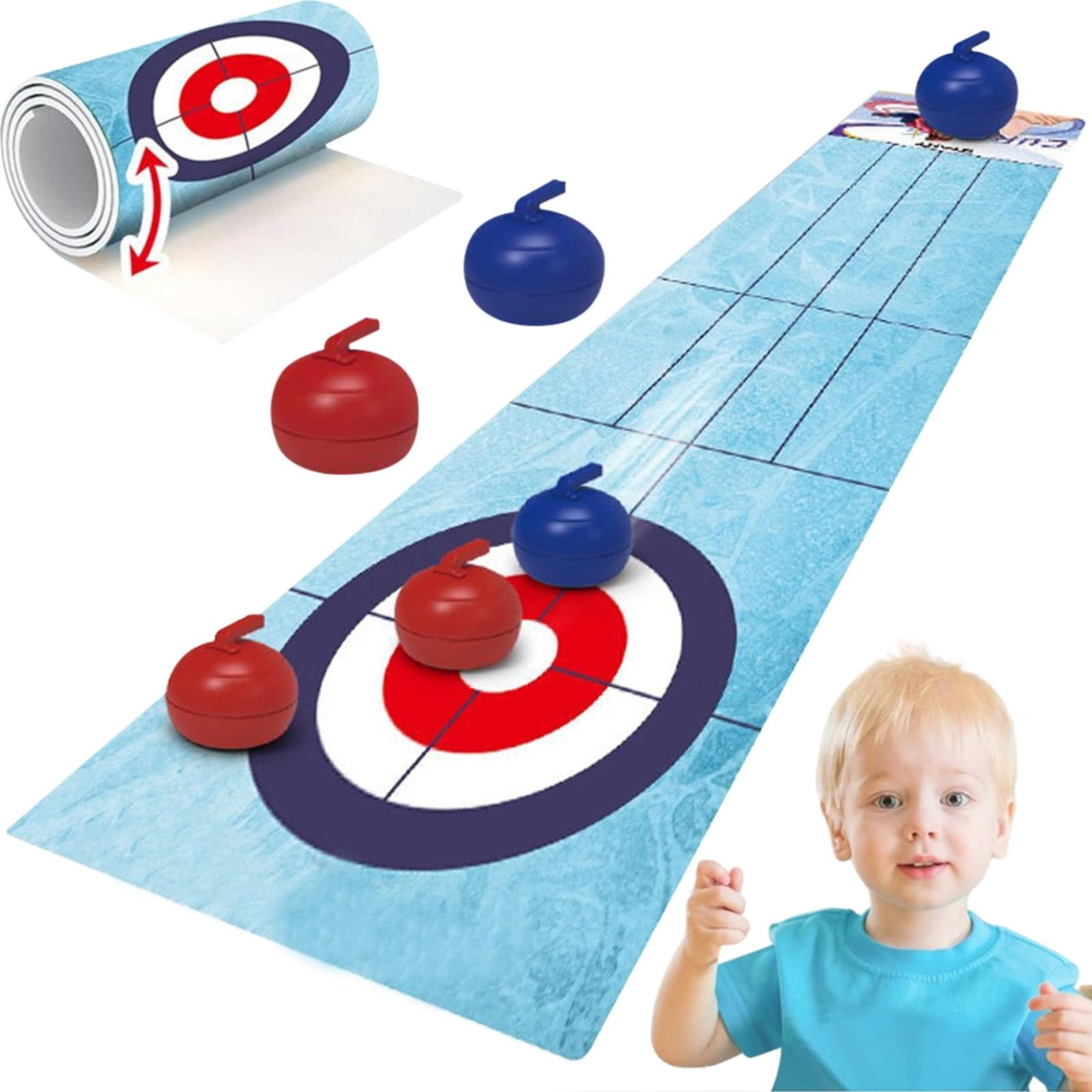 Curling Game,Shuffleboard, Clearance Items! Lssam Tabletop Curling Game ...