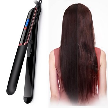 Formawell Professional 24K Gold Pro Flat Iron Hair Straightener, 1 Inch ...