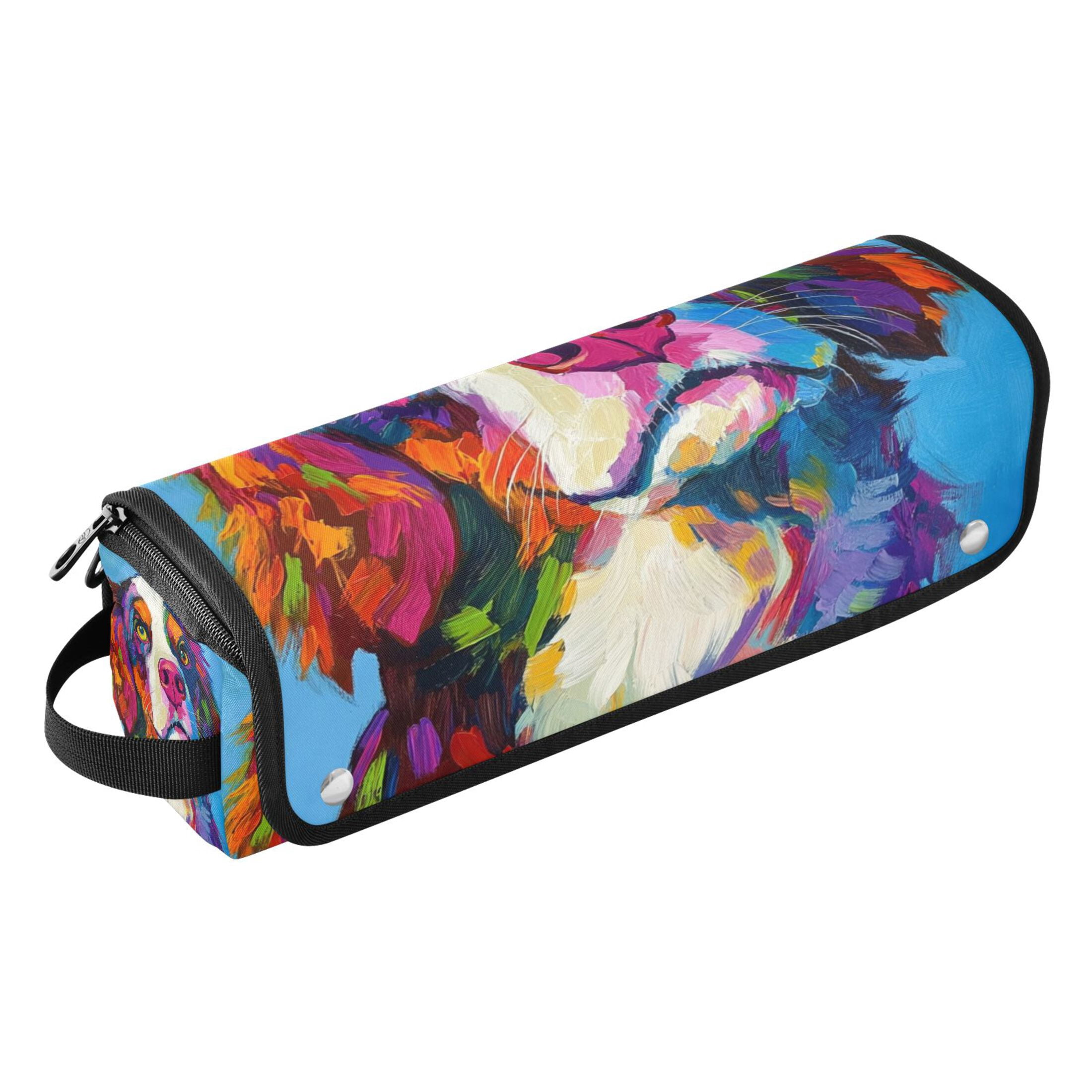 Curling Iron Storage Bag Hair Tools Travel Bag Heat Resistant and ...