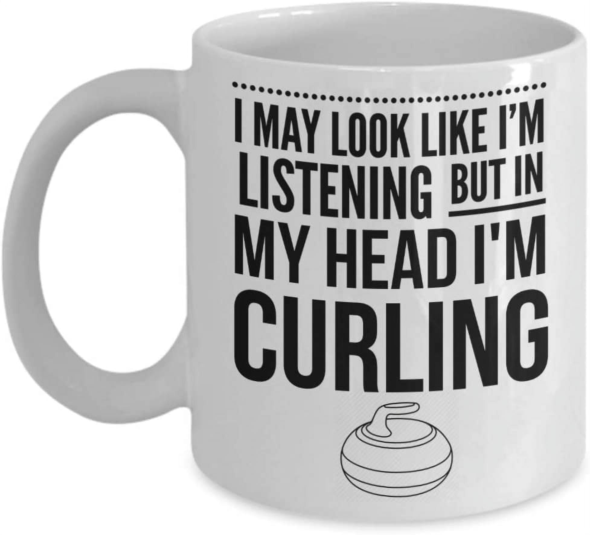 Curling Mug for Curling Player Sports Gifts for Boyfriend Christmas ...
