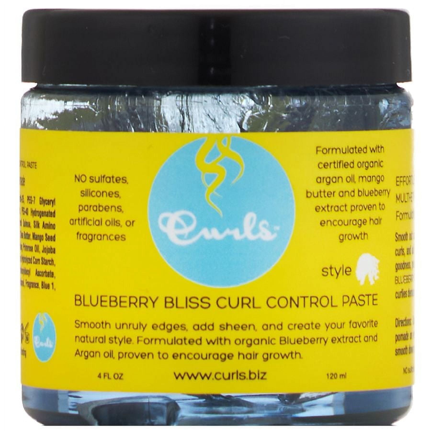 Curls Blueberry Bliss Curl Control Paste Blueberry 4.0 fl oz - Walmart.com