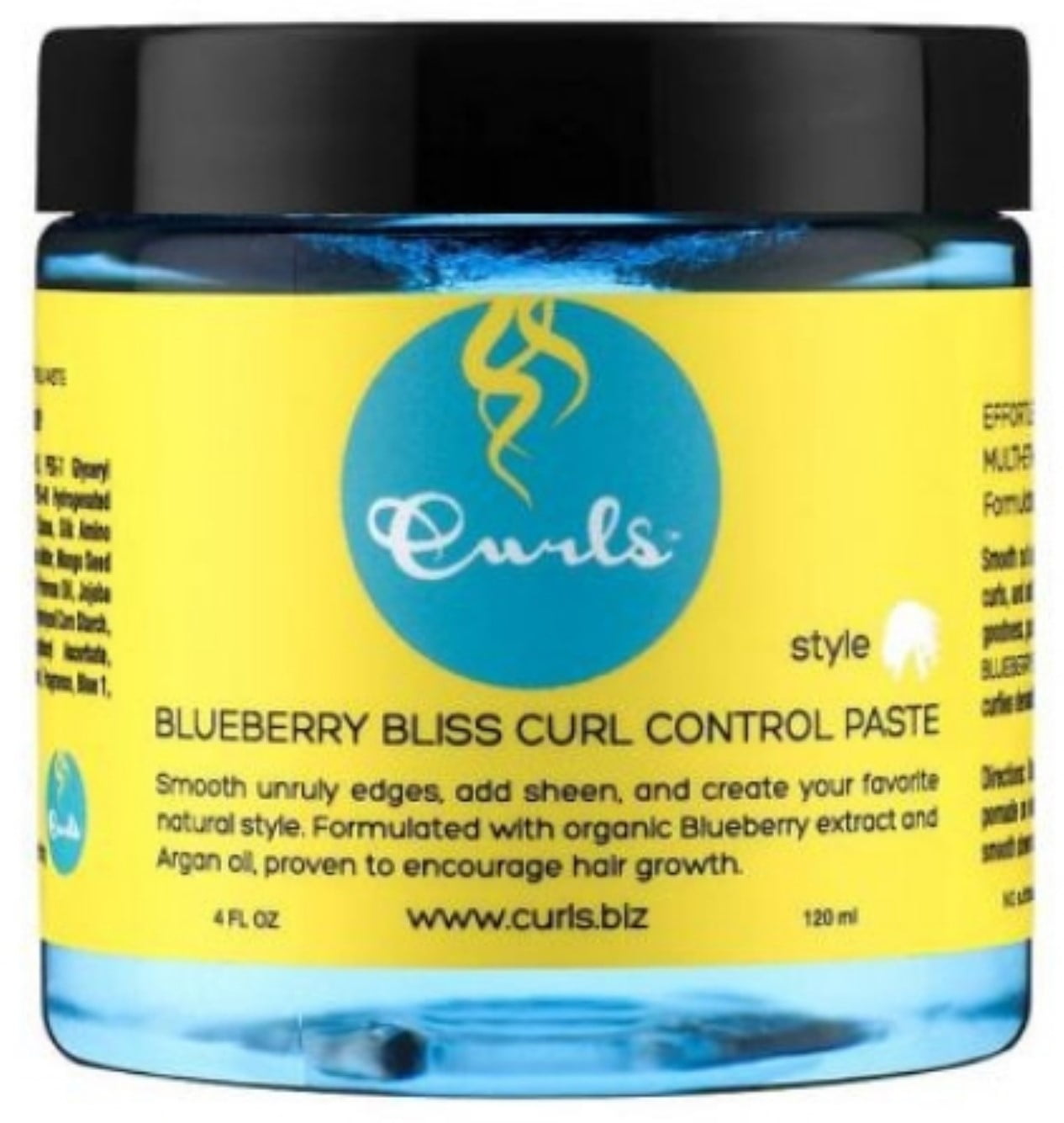 Curls Blueberry Curl Control Paste 4 oz (Pack of 2) - Walmart.com