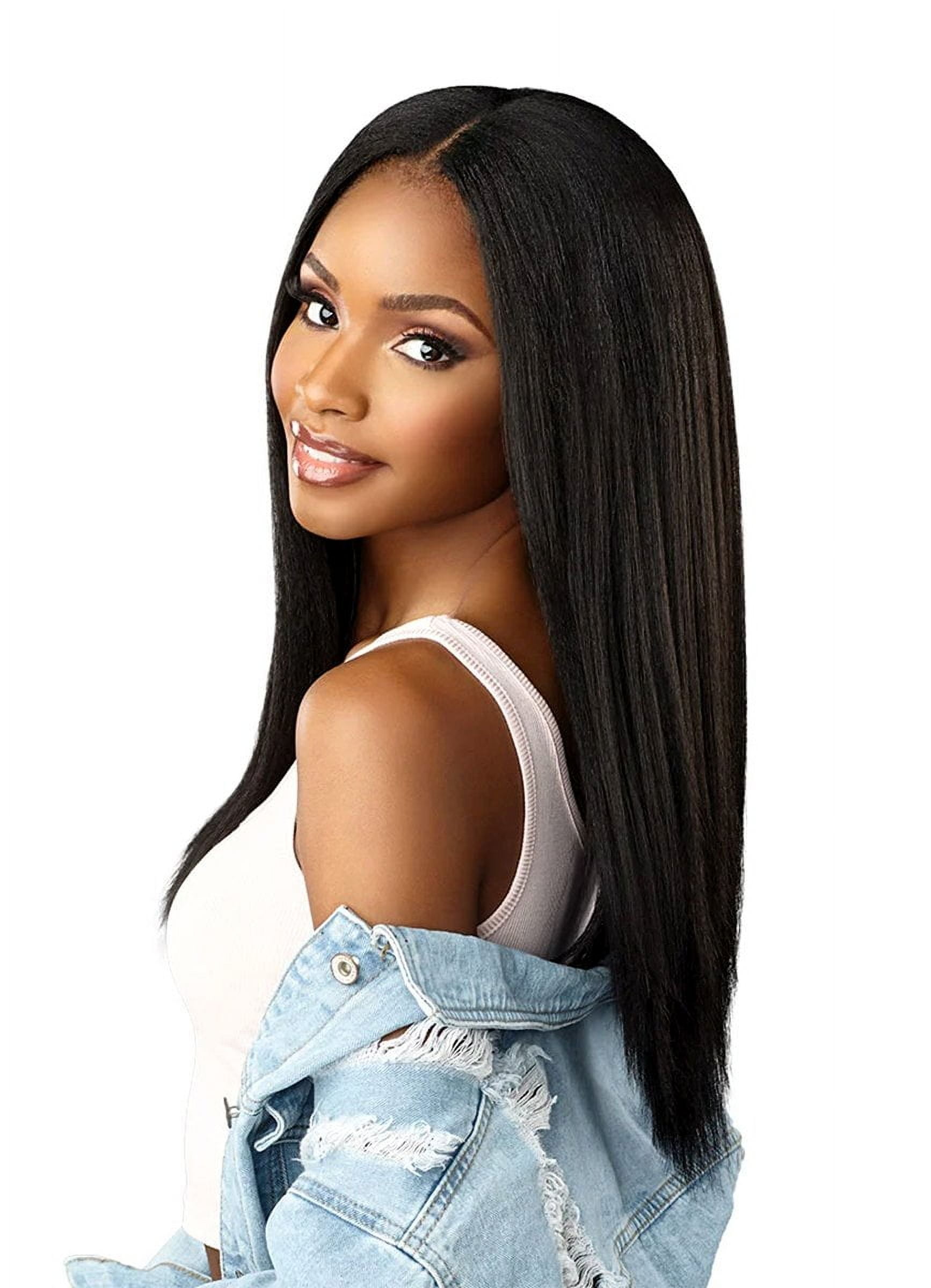 Curls Kinks & Co 9PCS 100% Premium Fiber Textured Clip-Ins Extensions ...