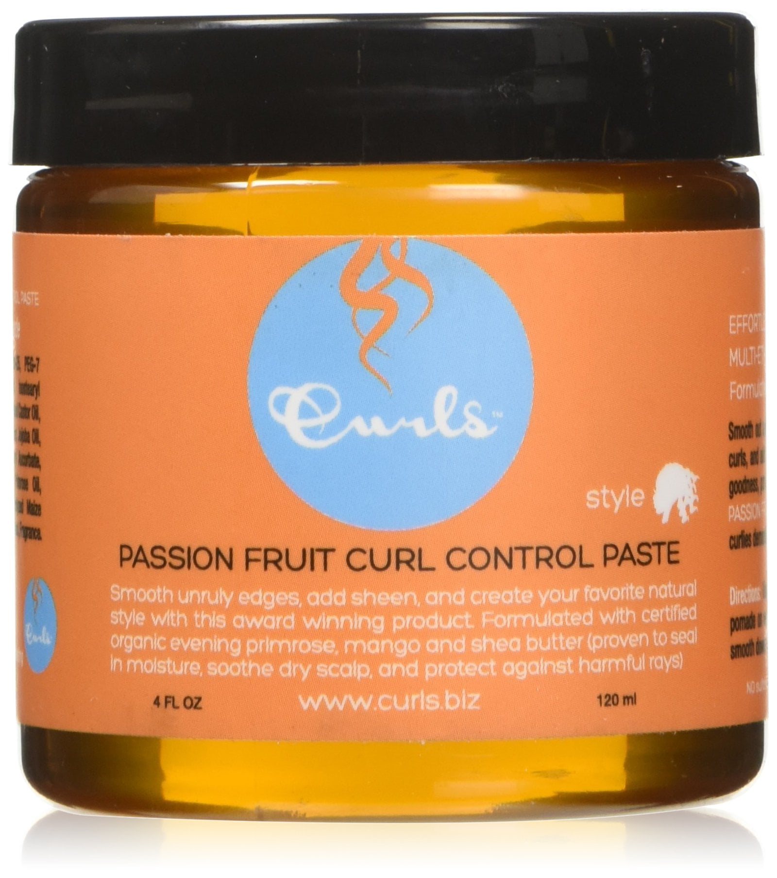 Curls Passion Fruit Curl Control Paste - For Edges and Frizzy Hair ...