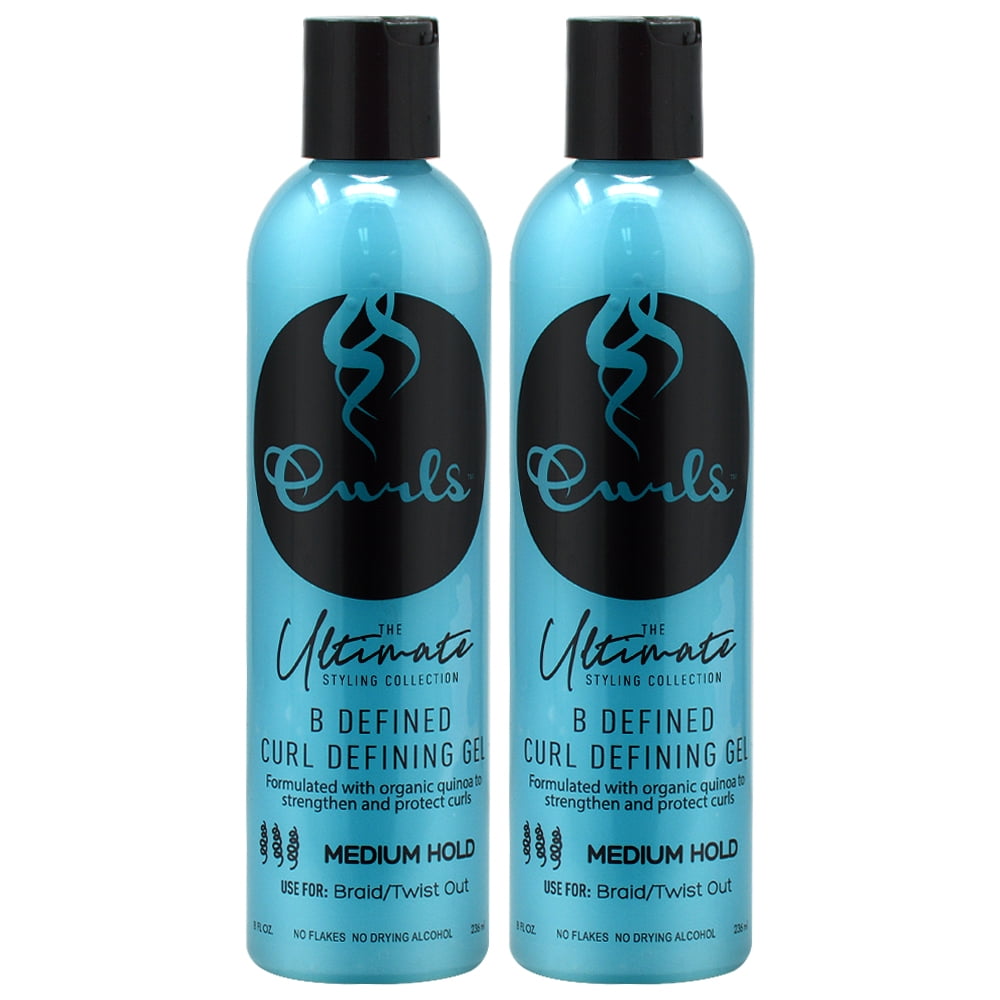 Curls Ultimate Styling Collection B Defined Curl Defining Gel 8oz Pack