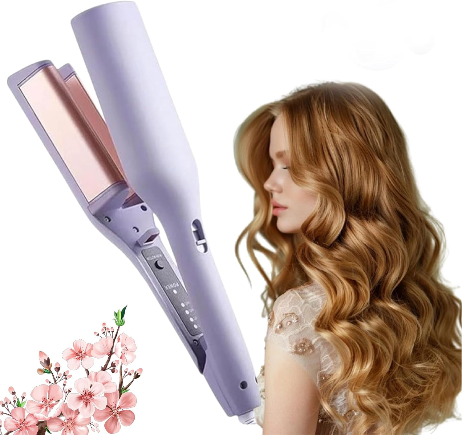 Curluxe French Curls Iron,Curluxe Create Frizz-Free French Curls ...