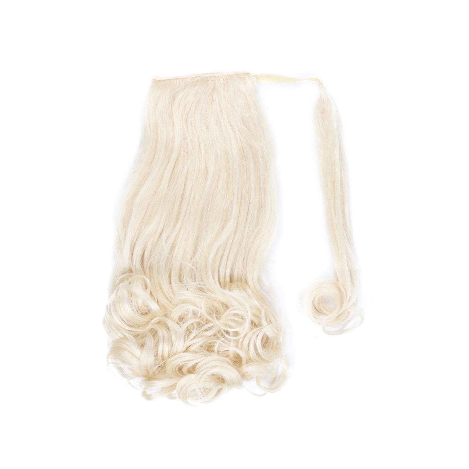 Curly End Synthetic Ponytail Extensions Wrap-Around Ponytails for Women ...