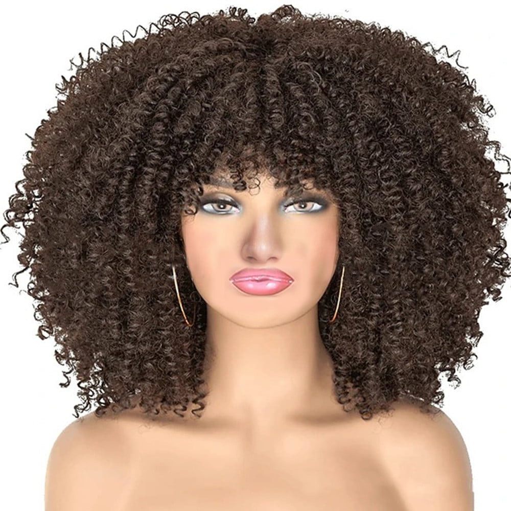 Curly Fashion Wig for Women | Full Head Cover | High Temperature ...