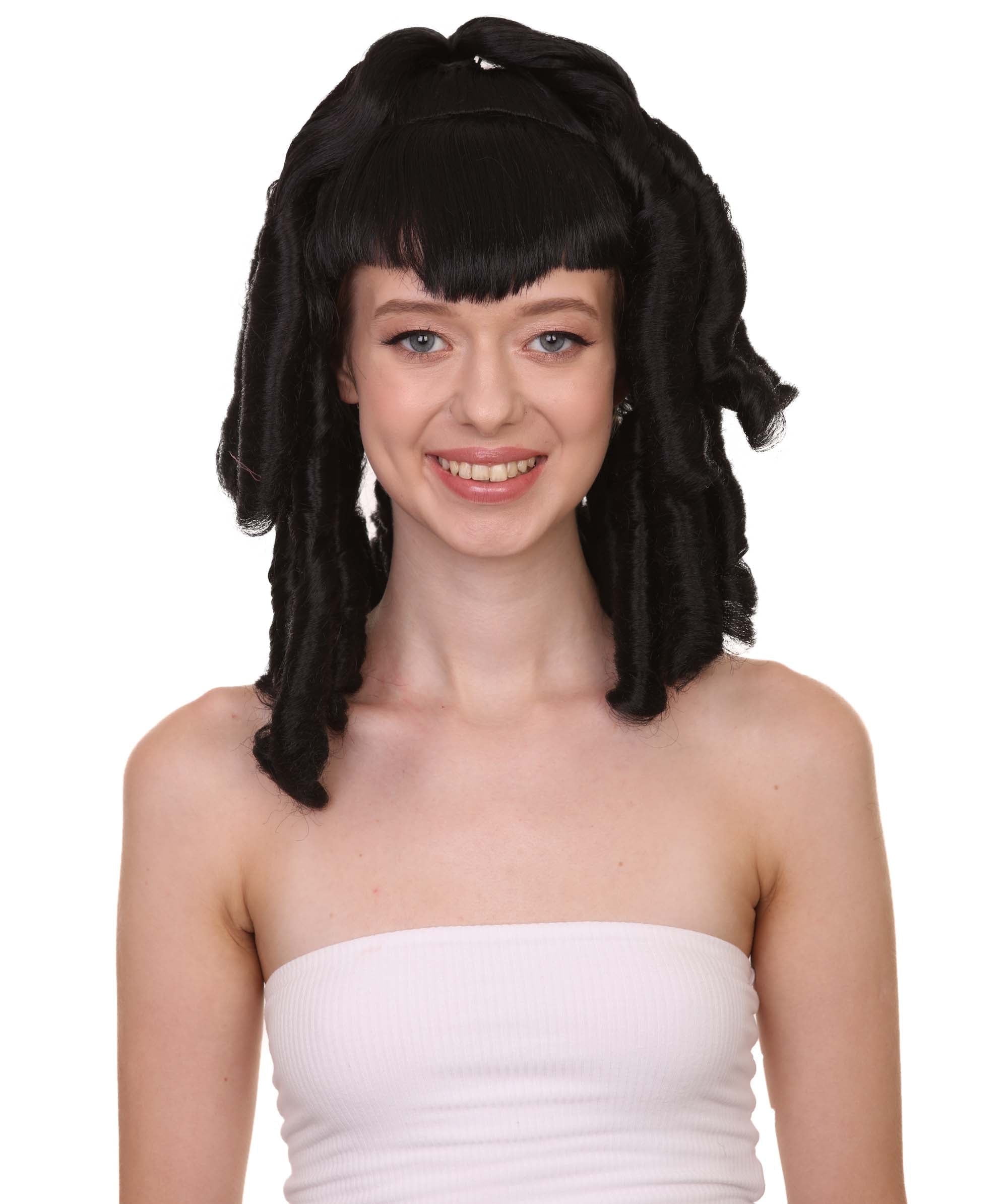 Curly Gothic Vampire Women's Wig | Vampires Character Cosplay Halloween ...