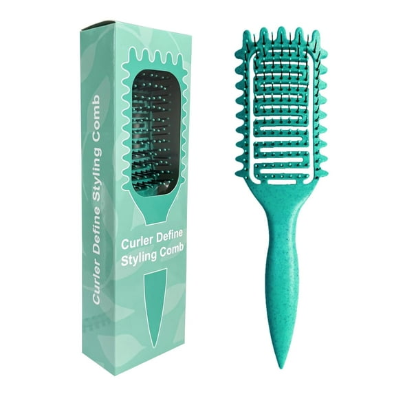 Curly Hair Brush Candybrush Curl Defining Brush for Detangling Shaping ...