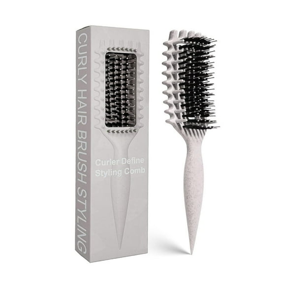 Curly Hair Brush Candybrush Curl Defining Brush for Detangling Shaping ...