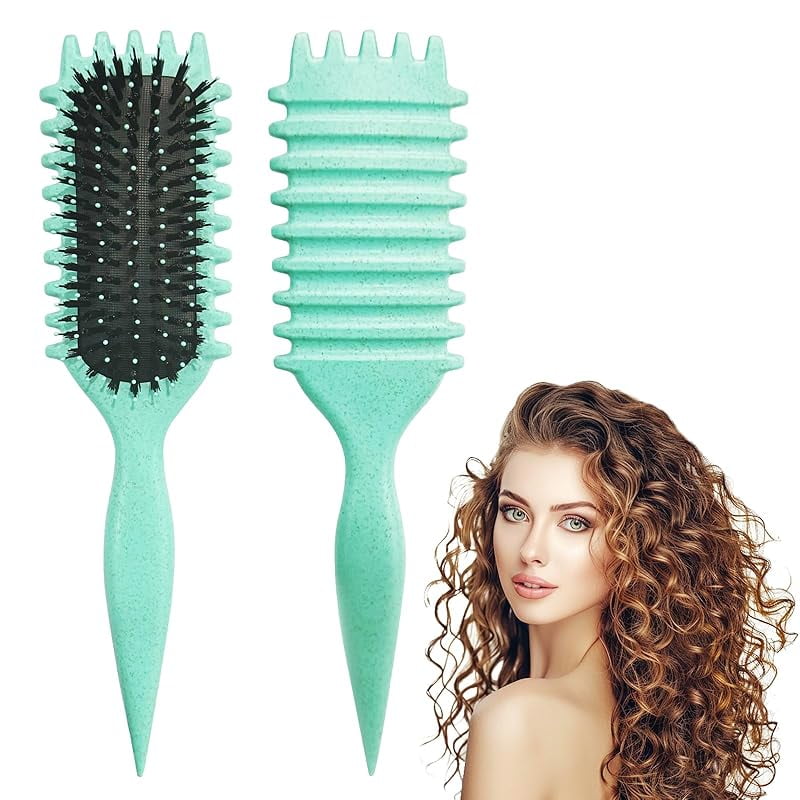 Curly Hair Brush, Curl Defining Brushes, Styling Brush for Curly Hair ...