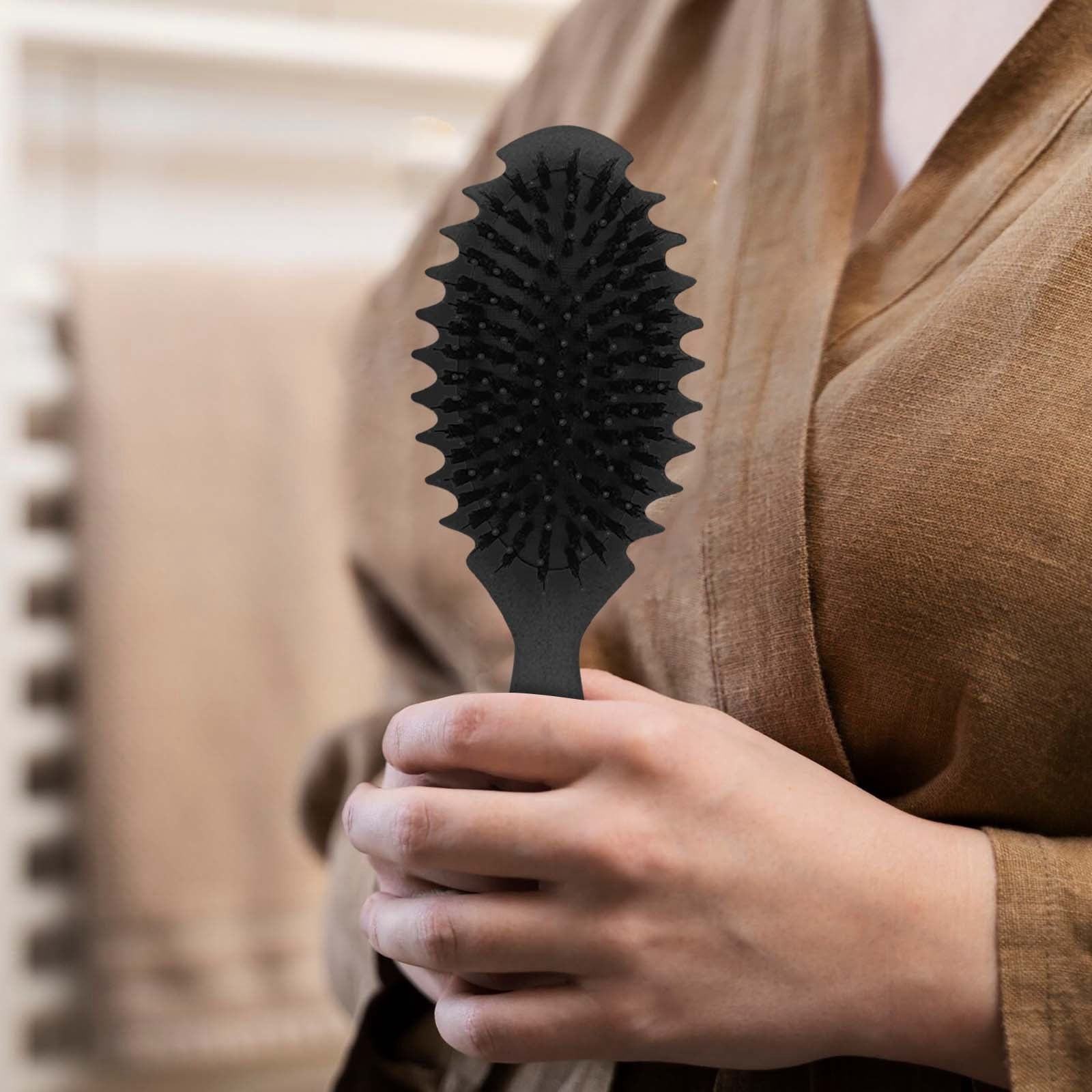 Curly Hair Brush Defining Curl Brush With Prongs Reduce Hair Pulling ...