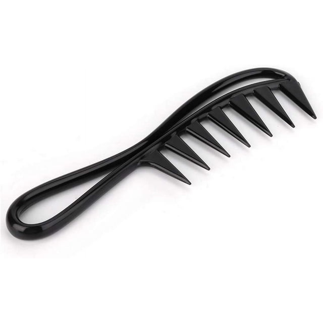 Curly Hair Comb Shark Comb Wide Teeth Comb Durable Hairdressing Comb ...