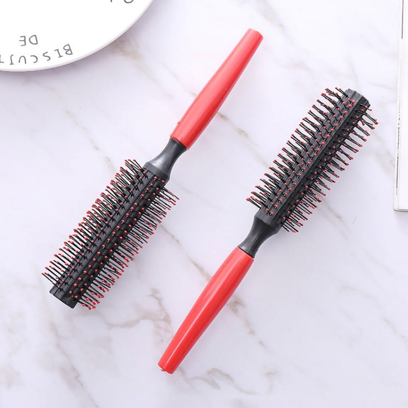 Curly Hair Comb, Spiral Plastic Round Brush, Roller Hairbrush, Scalp ...