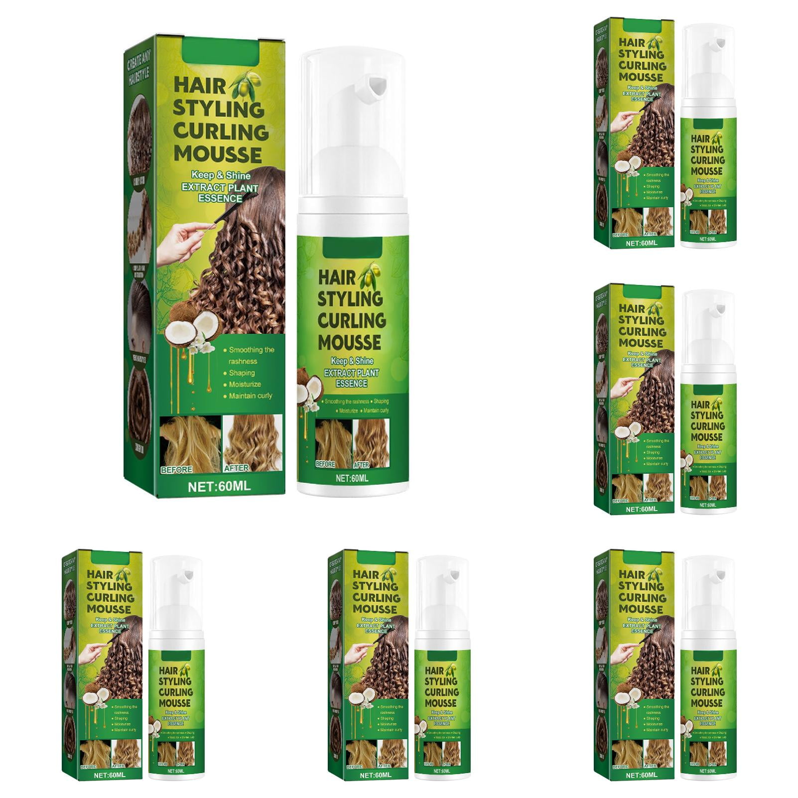 Curly Hair Styling Frizzy Curly Hair Moisturizing Care With Elastin ...