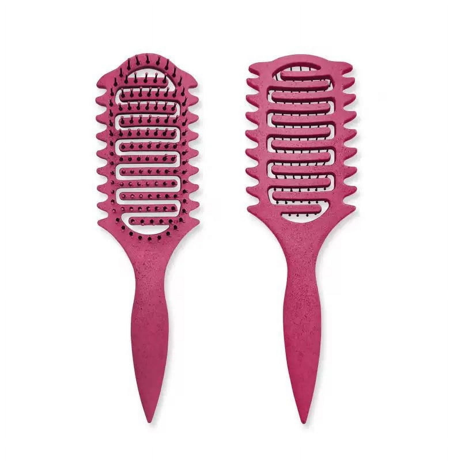 Curly Hollow Comb Curling Comb Wet and Dry Dual-use Hair Styling Tool ...