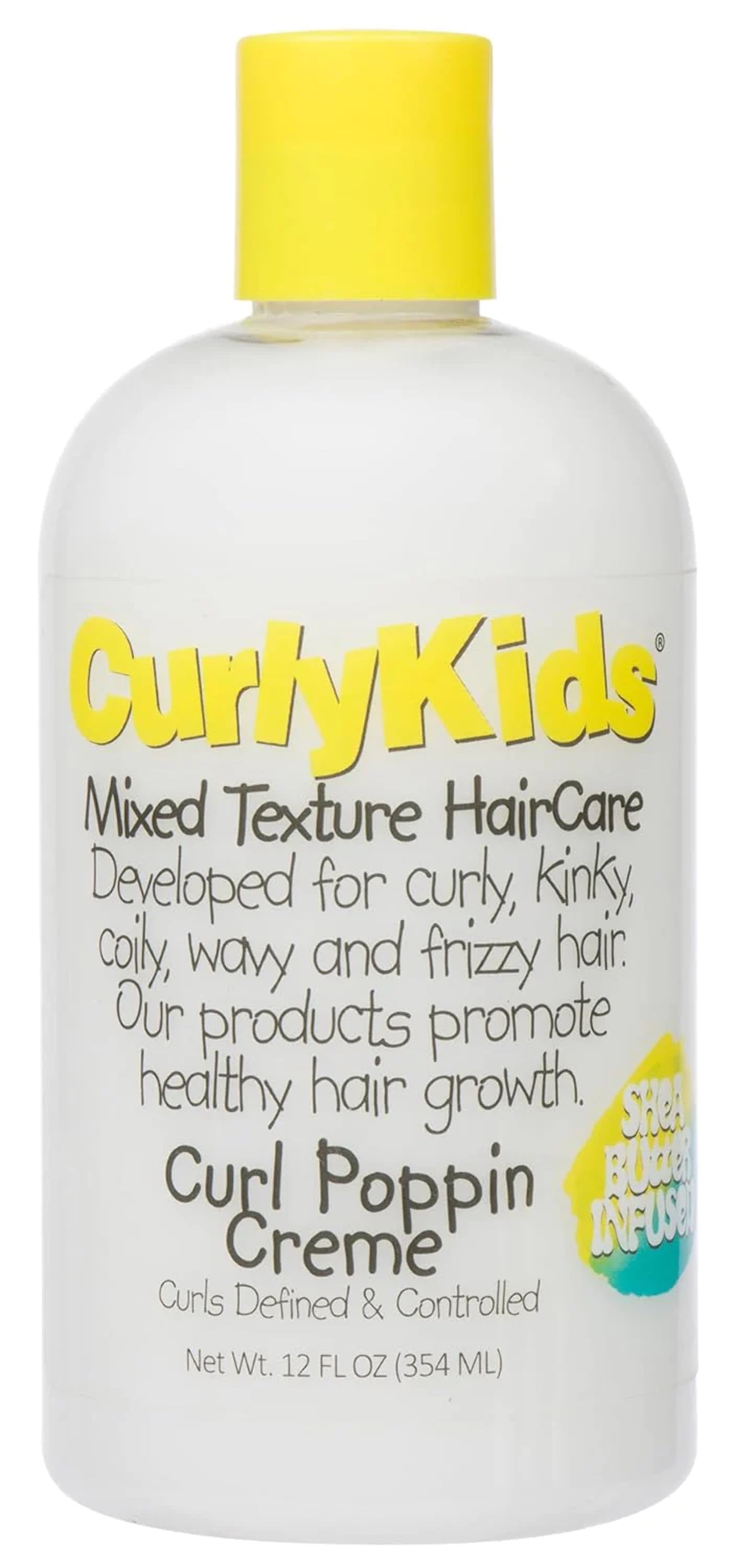 Curly Kids - Mixed Texture Hair Care Curl Poppin Creme - Walmart.com