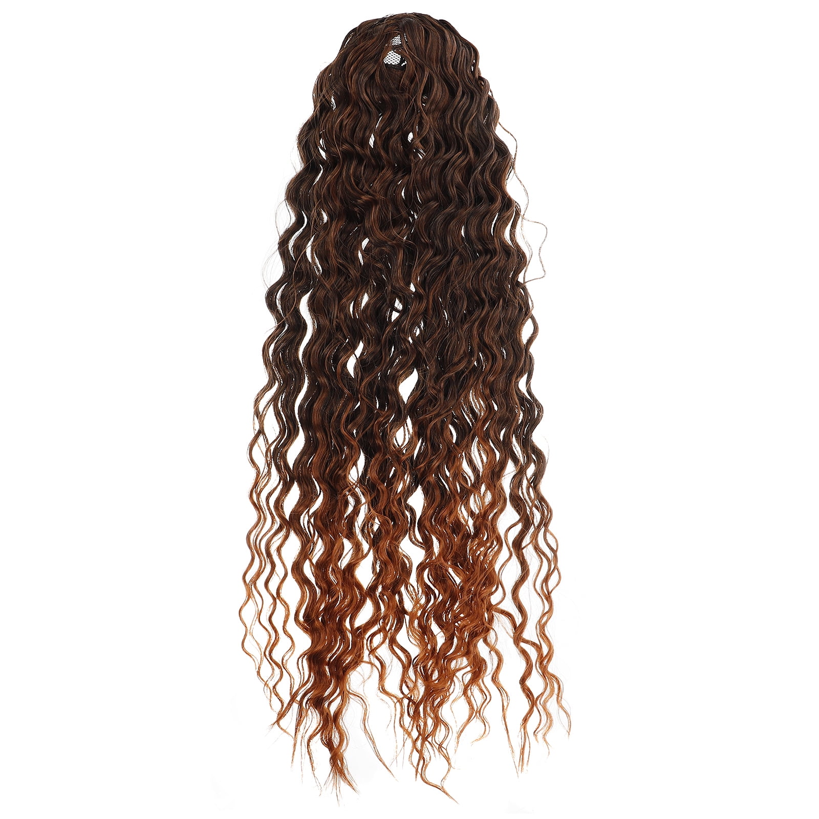 Curly Ponytail Human Hair Ponytail Extension Hair Piece For Women Curly ...