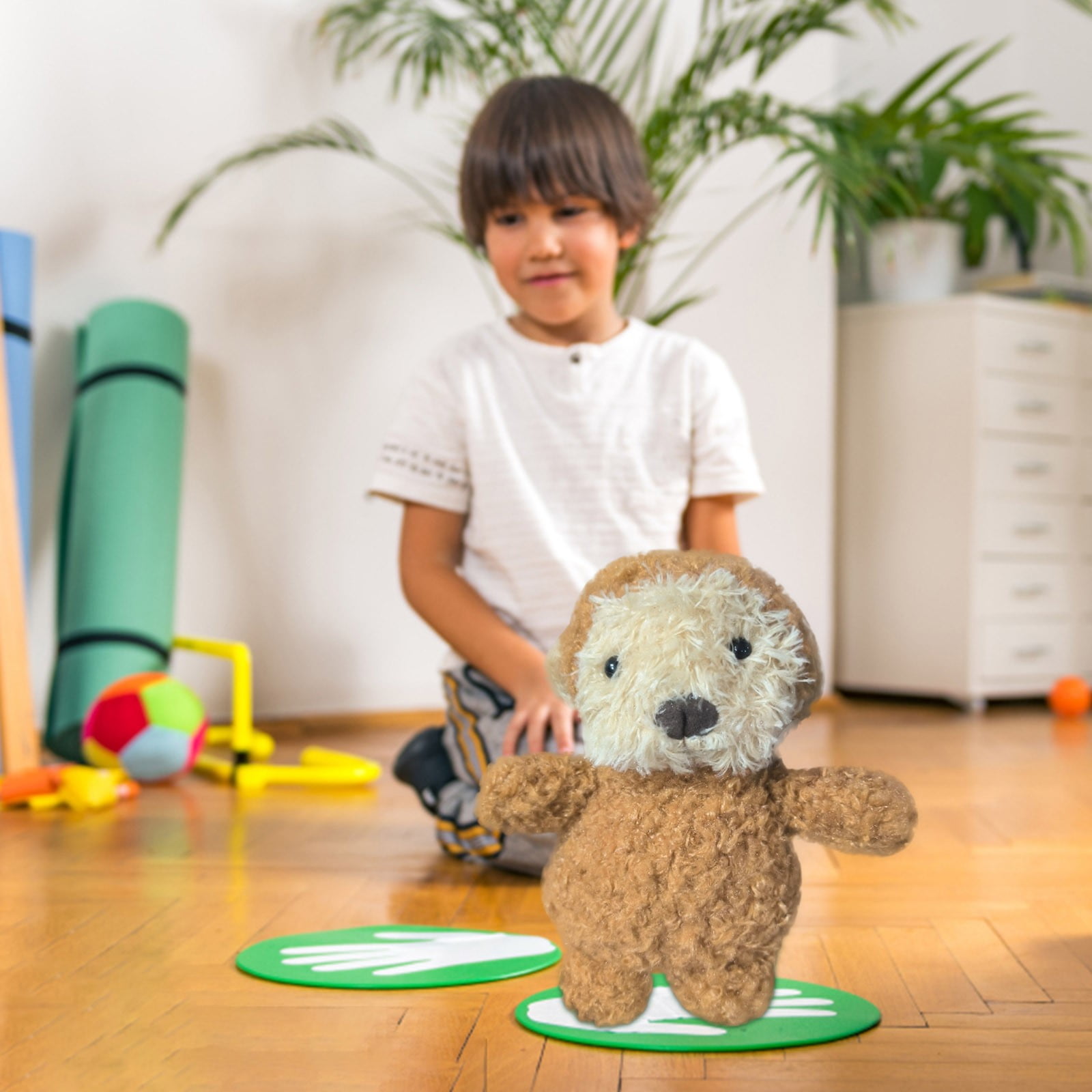 Curly Series Little Monkey Doll Giving Girls Valentine's Day Soft Teddy Bear Toy Stuffed Animal ...