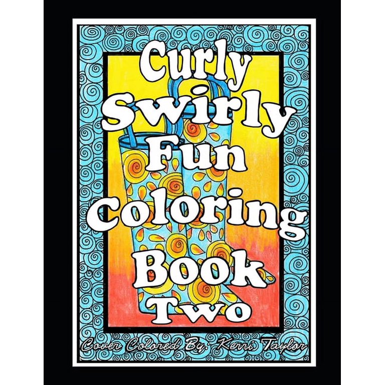swirl coloring book