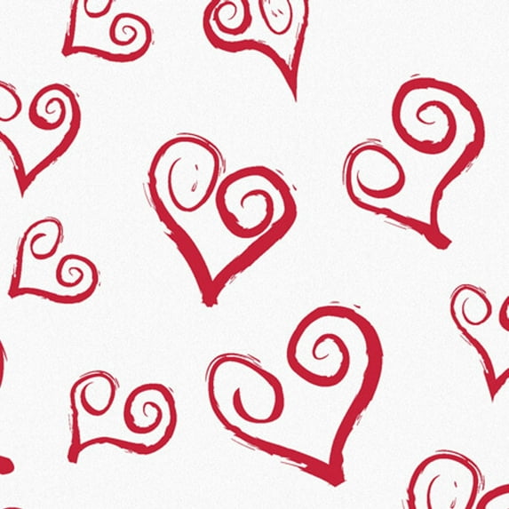 Curly Swirly Hearts Tissue Paper - 20in. X 30in. - 12 Sheets (p1046H ...