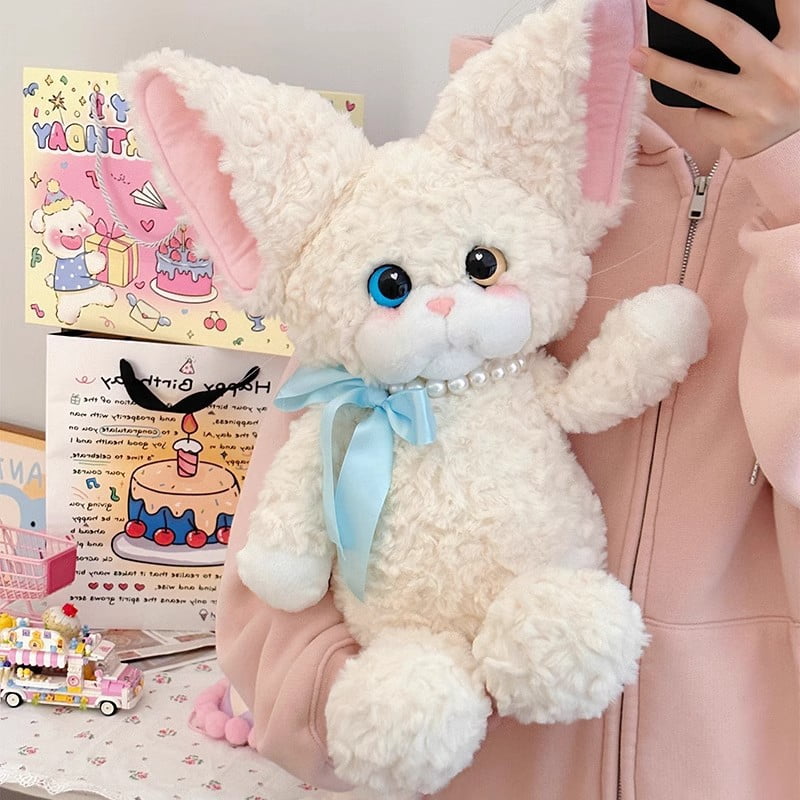 Curly cat doll cat doll girl sleeping pillow doll plush toy birthday ...