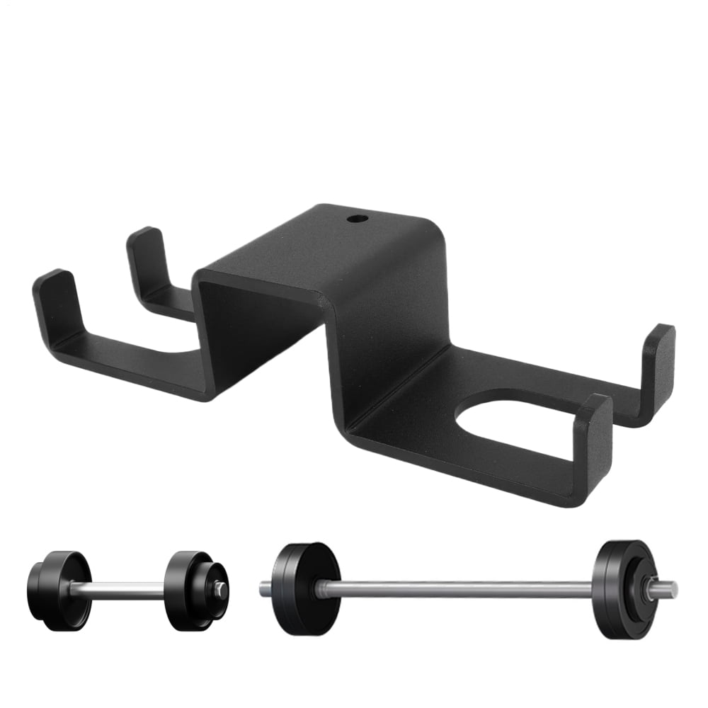 Curpgiee Barbell Hanger Vertical Wall Mounted Barbell Holder Rack Load ...
