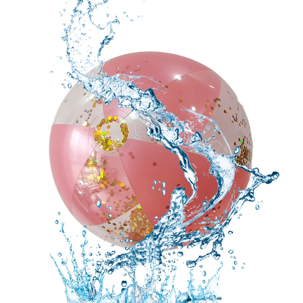 Curpgiee Beach Ball Jumbo Pool Toys Balls PVC Reusable Toys Fun Games ...