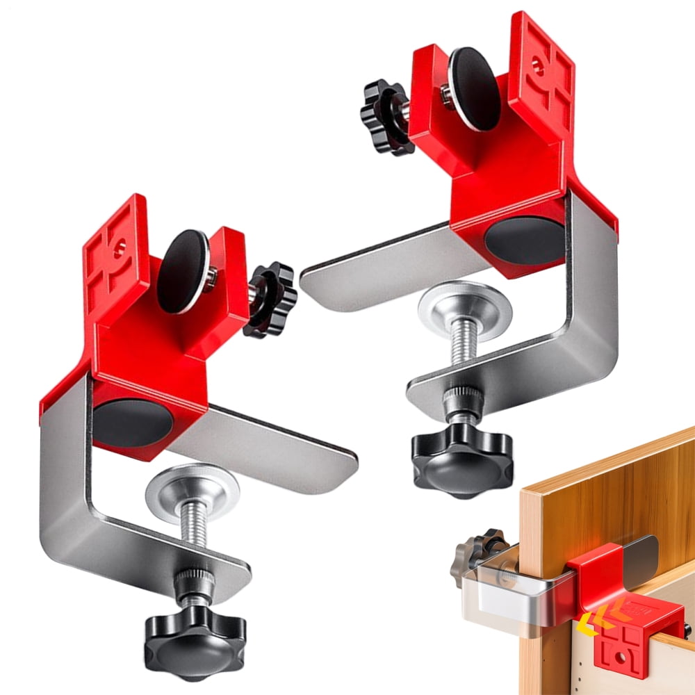 Curpgiee Cabinet Clamps 2 Pieces Woodworking Cabinet Drawer Clamp ...