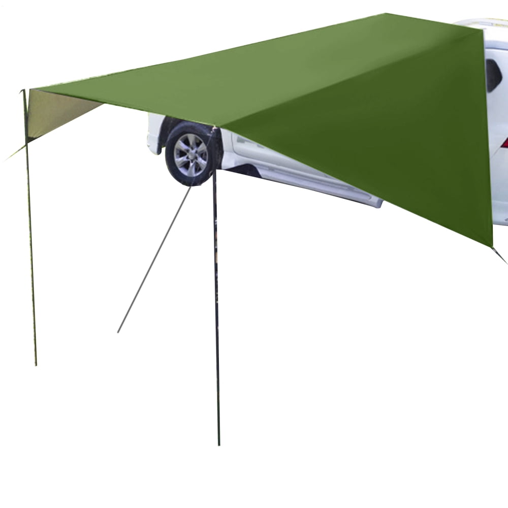 Curpgiee Car Awning Waterproof Car Camping Tent Sun Shelter Shade ...