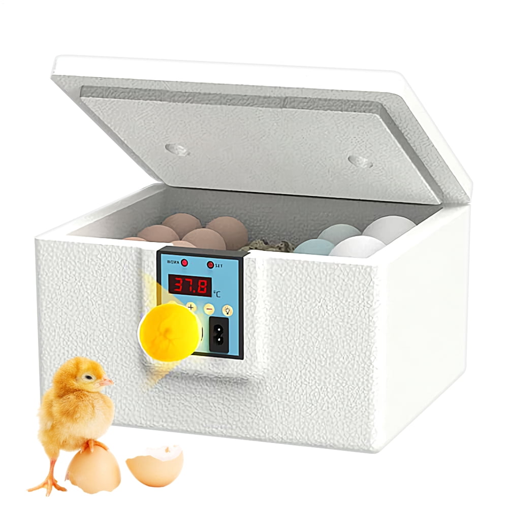Curpgiee Chick Incubator Intelligent Duck Coop Brooder Portable Poultry ...