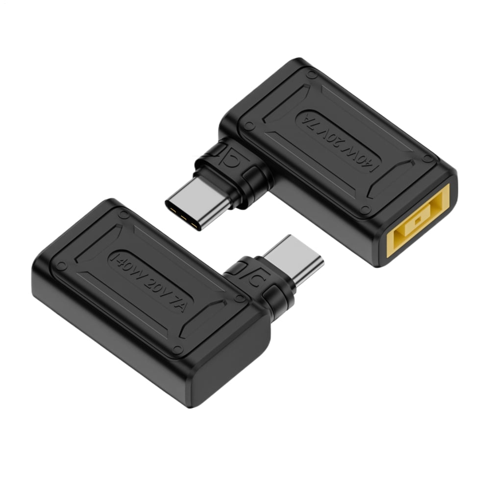 Curpgiee DC to Type C Converter Laptop Jack Plug Converter 140W ...