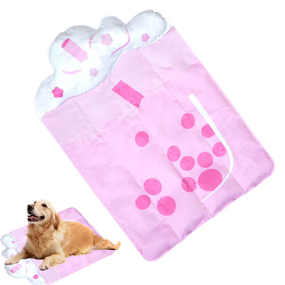Curpgiee Dog Cooling Pad Dog Cooling Gel Mat Indoor Animals Comfortable ...