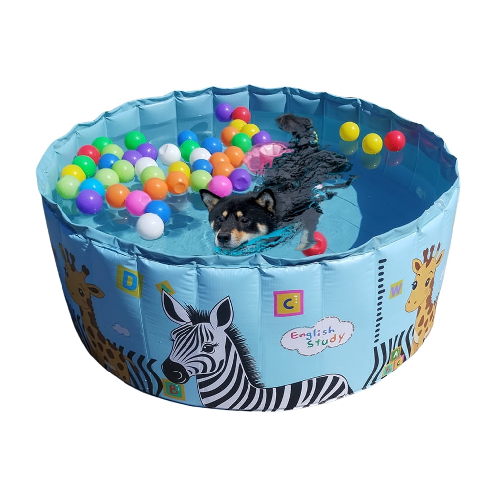Curpgiee Dog Pool Portable Non-slip Folding Pool Swimming Diving ...
