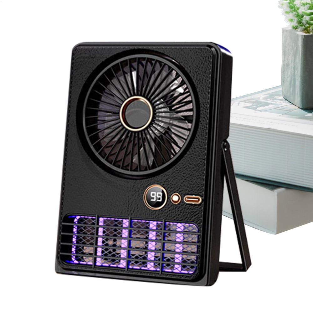 Curpgiee Gnat Zapper Portable Gnat Light with Fan Electric Pesky Animal ...