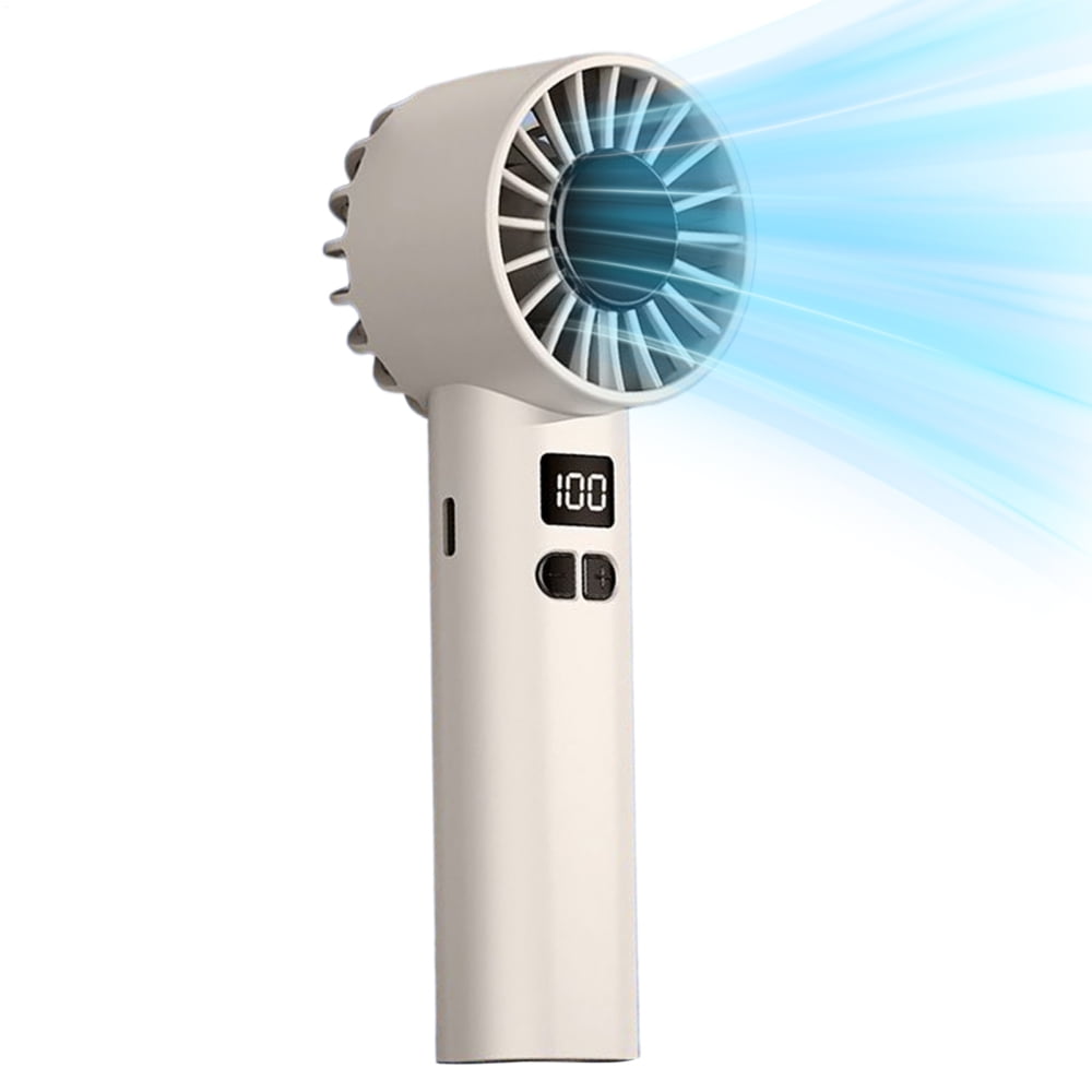 Curpgiee Handheld Fan Rechargeable Portable Cooling Small Hand Fan ...