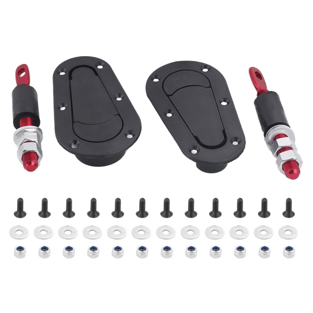 Curpgiee Hood Pins Kit for Car Car Engine Hood Latch Lock Quick Release ...