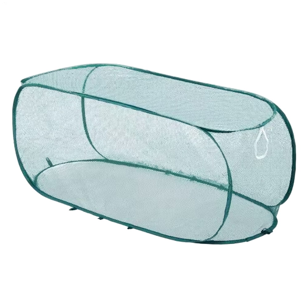 Curpgiee Mesh Cover for Plants Plant Netting Cover with Steel Wire Dust ...