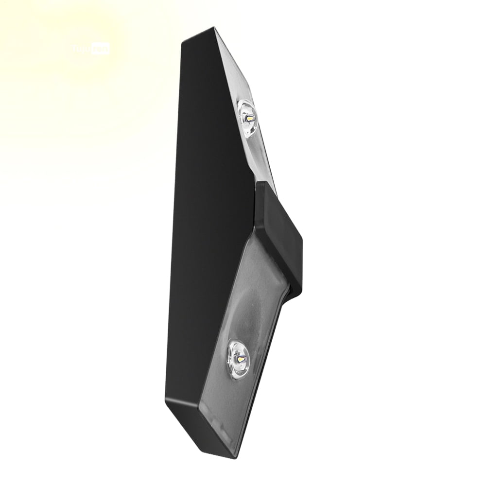 Curpgiee Outdoor Solar House Wall Lights Solar Powered Fence Lights ...