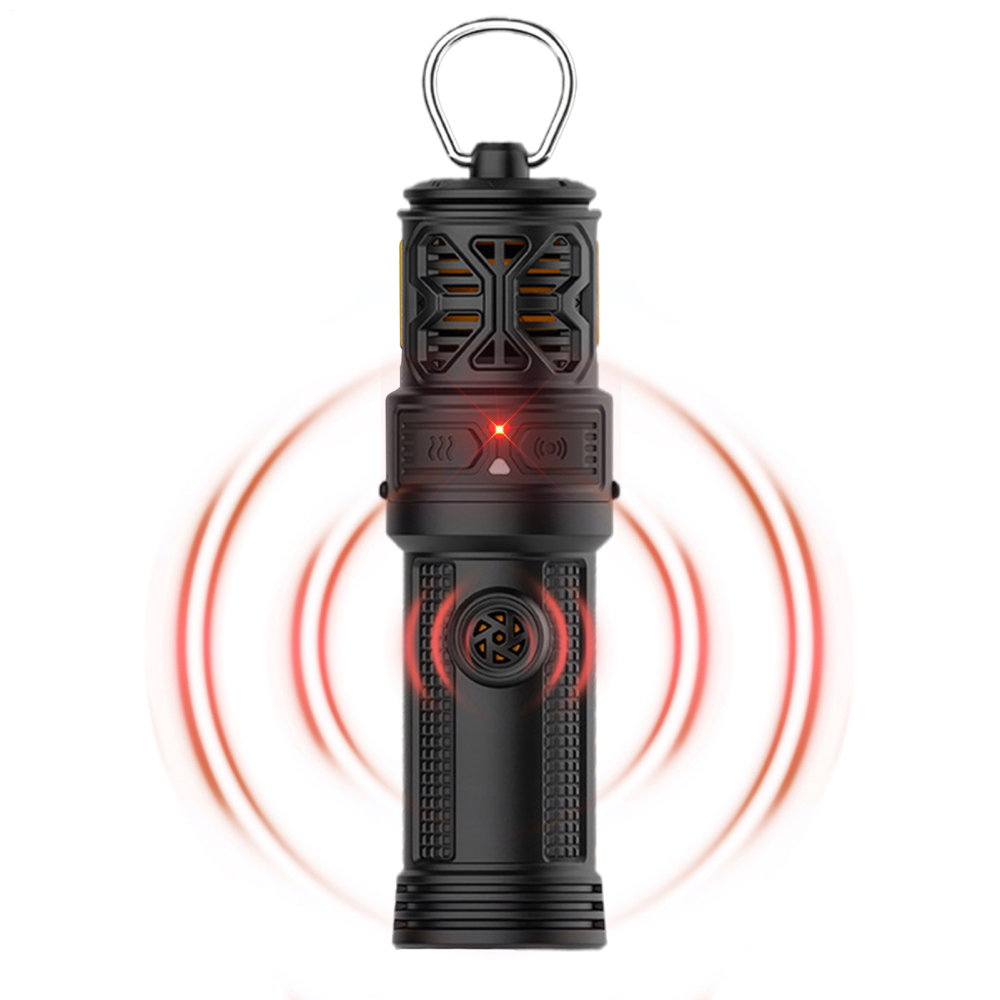 Curpgiee Outside Fly Trap Fly Defense System 3000mAh Electric ...