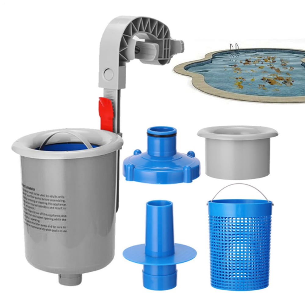 Curpgiee Pool Skimmer Kit Wall Mount Pool Maintenance Skimmer Cleaner ...
