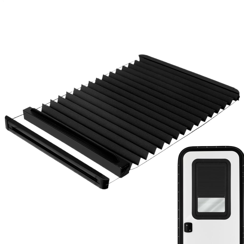 Curpgiee Rv Door Shade Foldable Rv Window Cover Thin Magnetic Uv ...