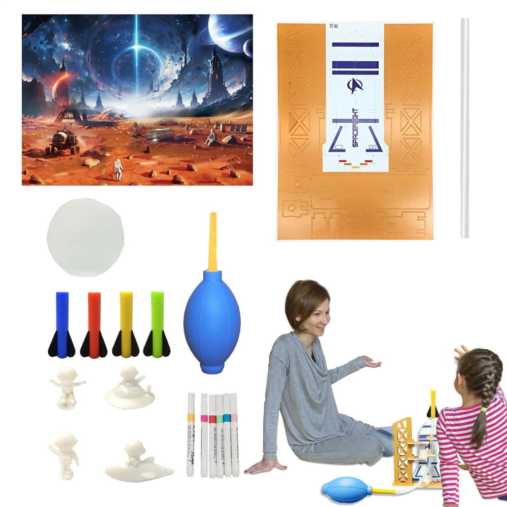 Curpgiee Science Toys for Kids Space Drawing Science Craft Toy Creative ...