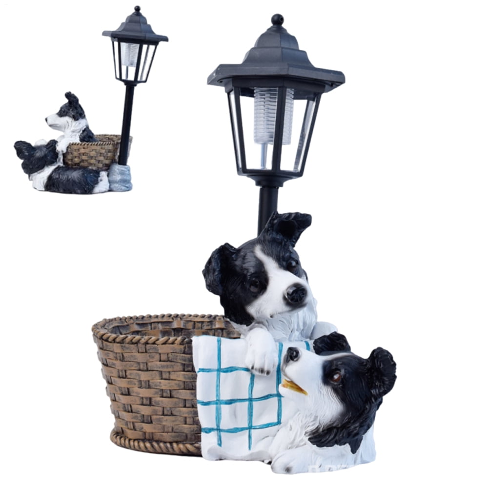 Curpgiee Solar Garden Statues Solar Animals for Yard and Garden Cute ...