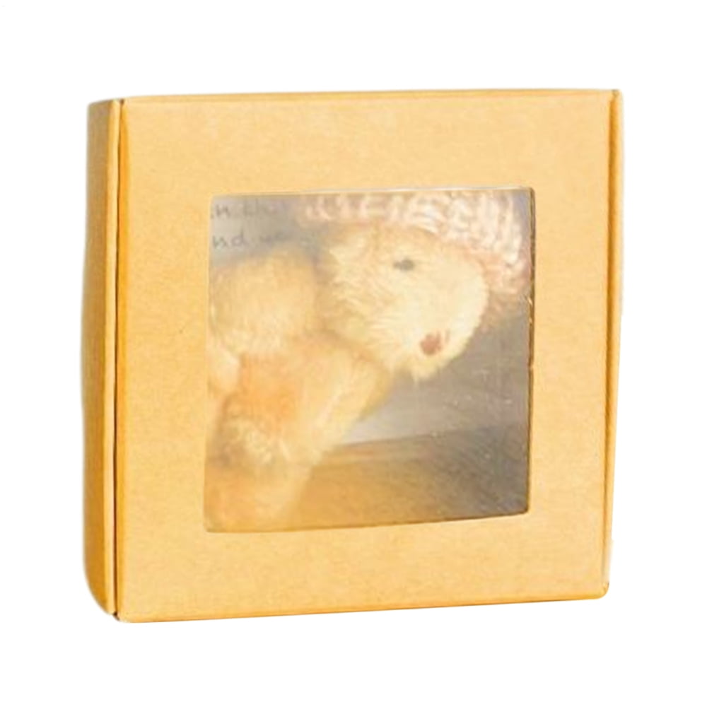 Curpgiee Stuffed Bears Plush Handmade Little Plush Bear in Box Handmade ...