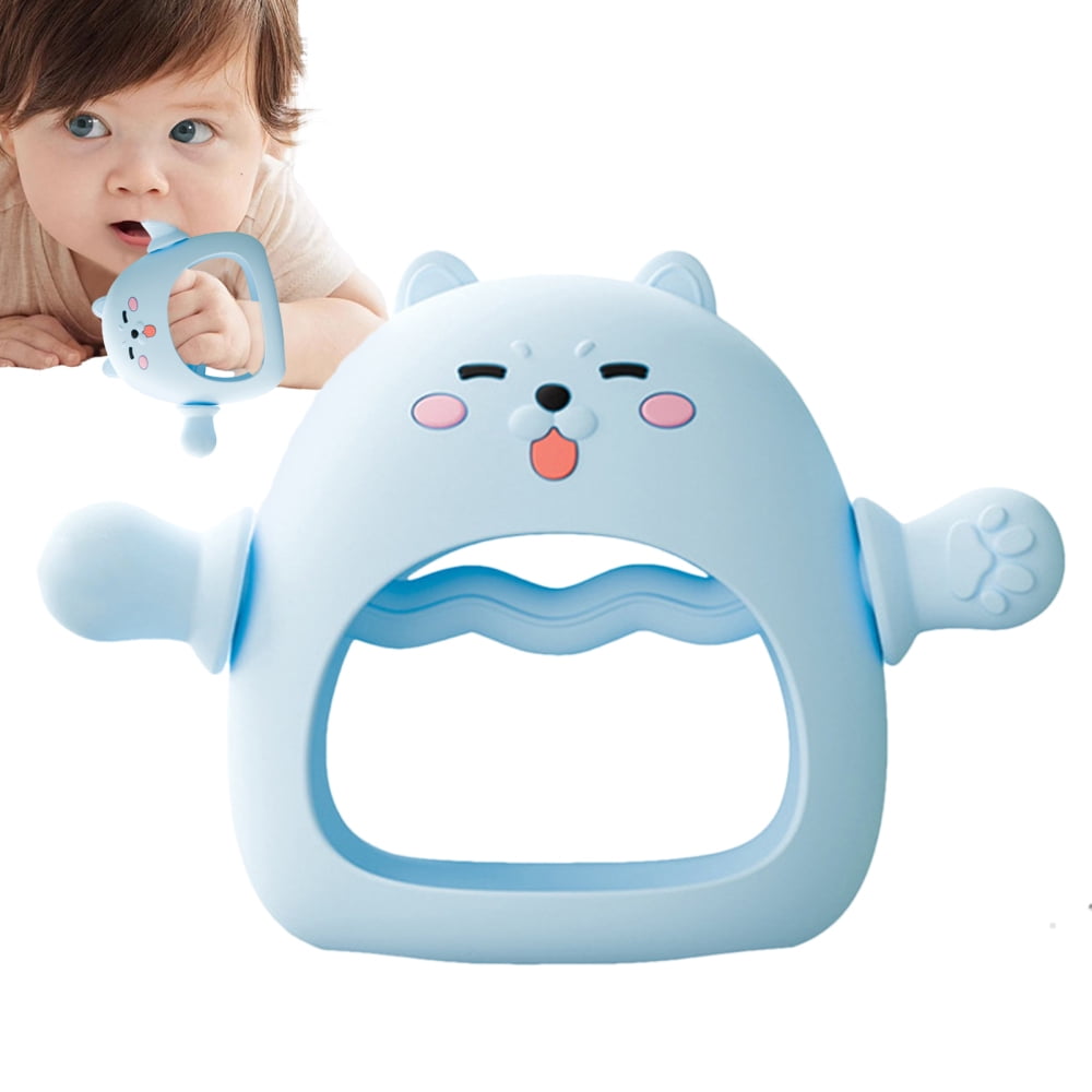 Curpgiee Teething Toys for Babies Sensory Chew Toy Silicone Babies ...