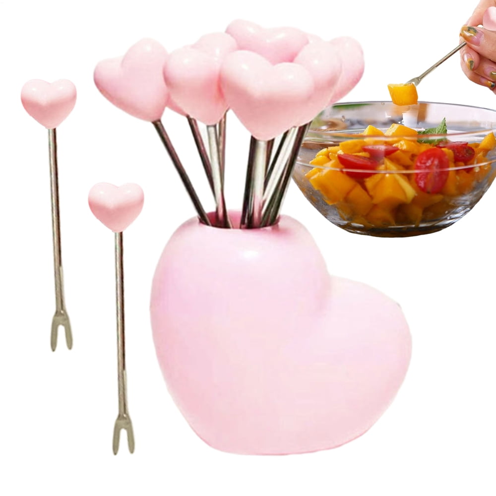 Curpgiee Tiny Forks for Appetizers Cute Forks Stainless Steel Cutlery ...