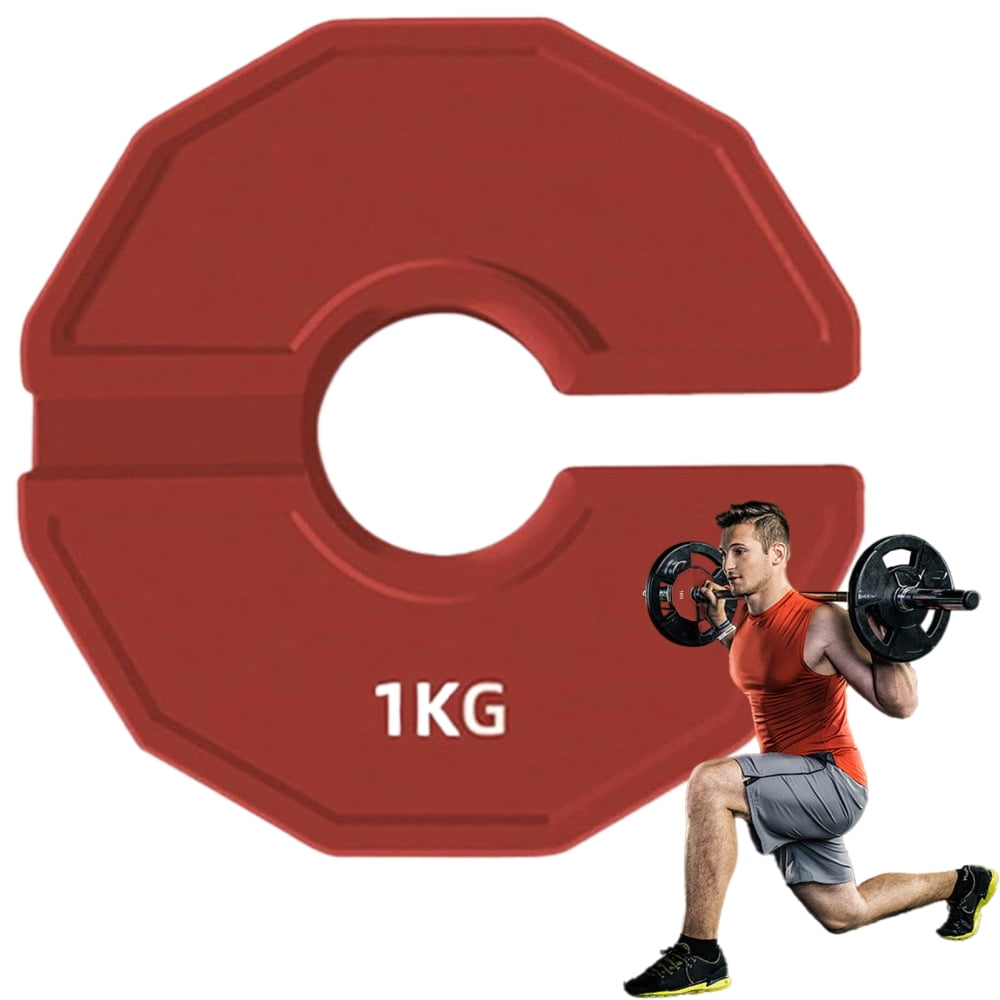 Curpgiee Weight Lifting Plates 1.37 Inch Hole Gym Workout Plate ...
